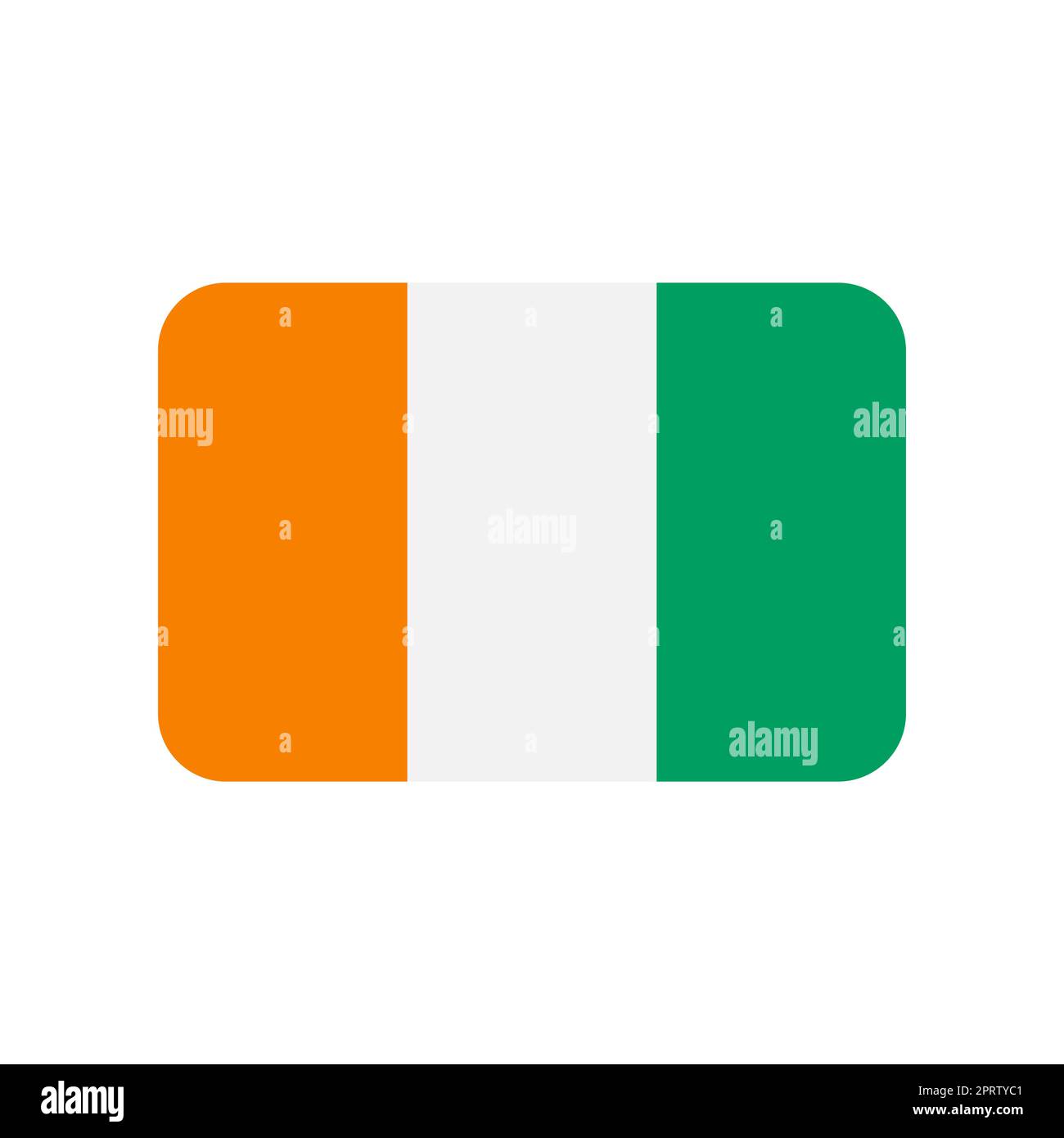 Ivory Cost vector flag on white background Stock Vector Image & Art - Alamy