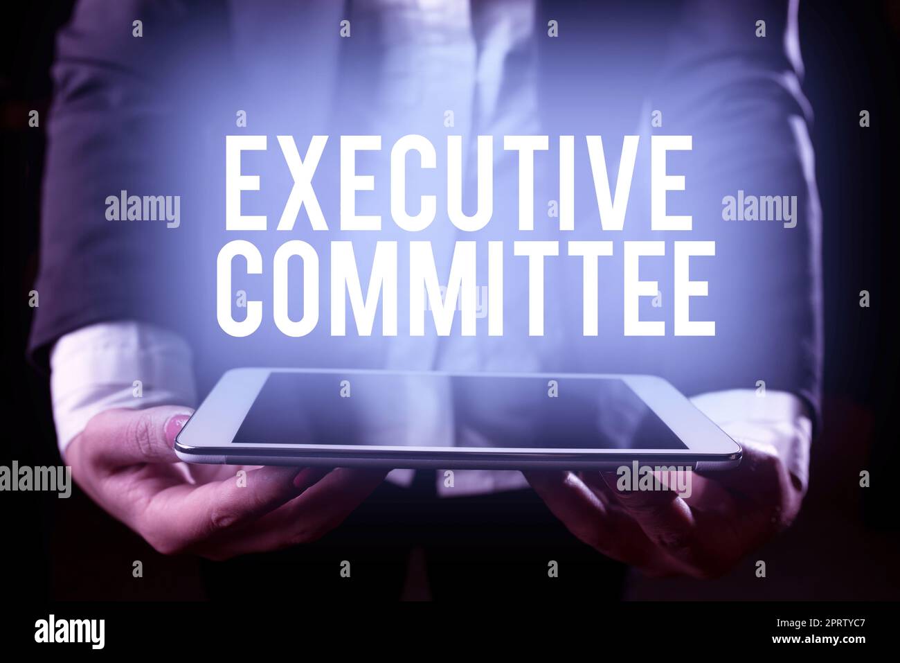 Writing displaying text Executive Committee, Word for Group of ...