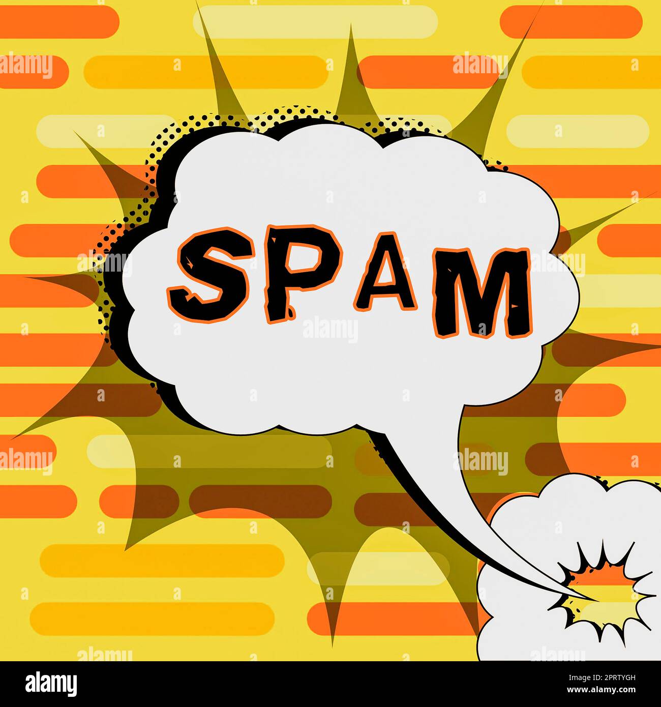 Text showing inspiration Spam, Concept meaning unsolicited usually ... Text showing inspiration Spam, Concept meaning unsolicited usually ...