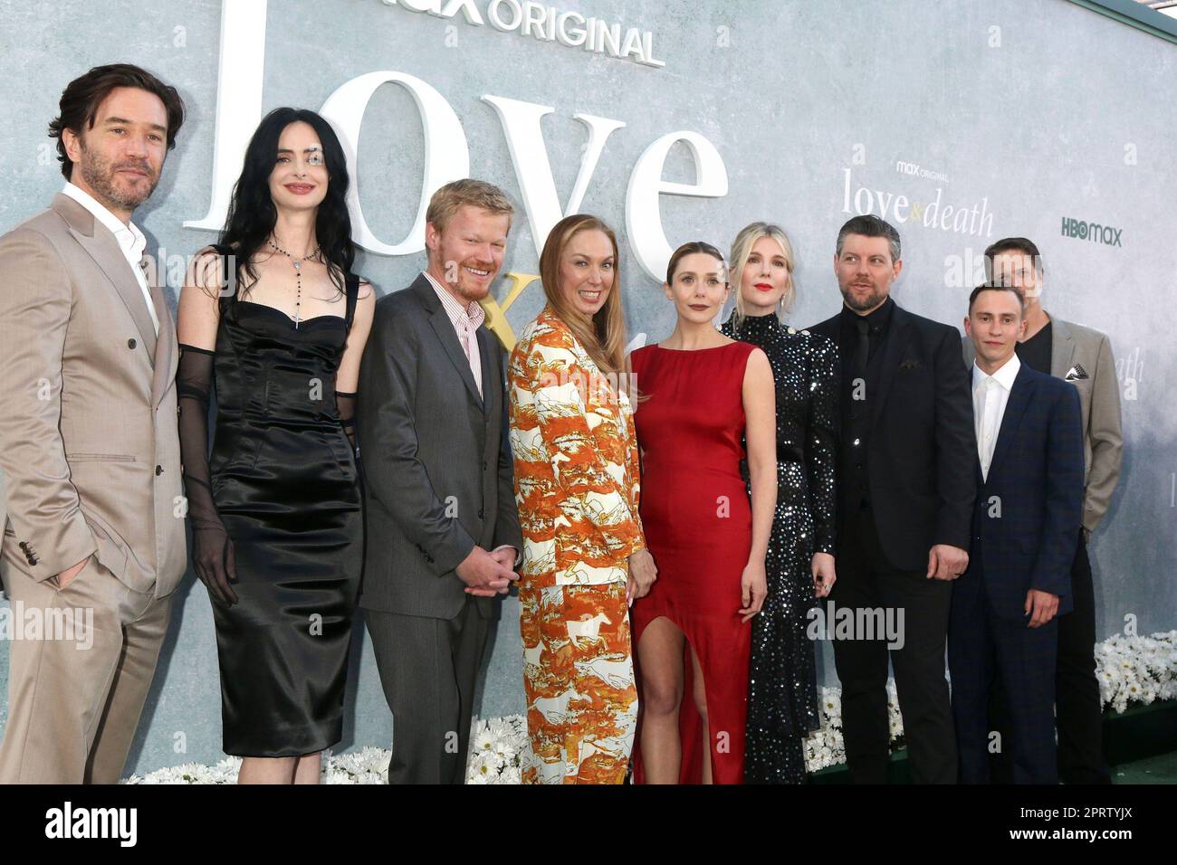 Los Angeles, CA. 26th Apr, 2023. Tom Pelphrey, Krysten Ritter, Jesse ...