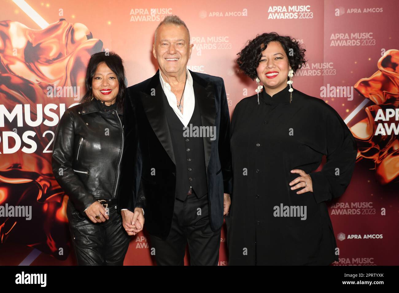 Sydney, Australia. 27th April 2023. Jane Mahoney, Jimmy Barnes and ...