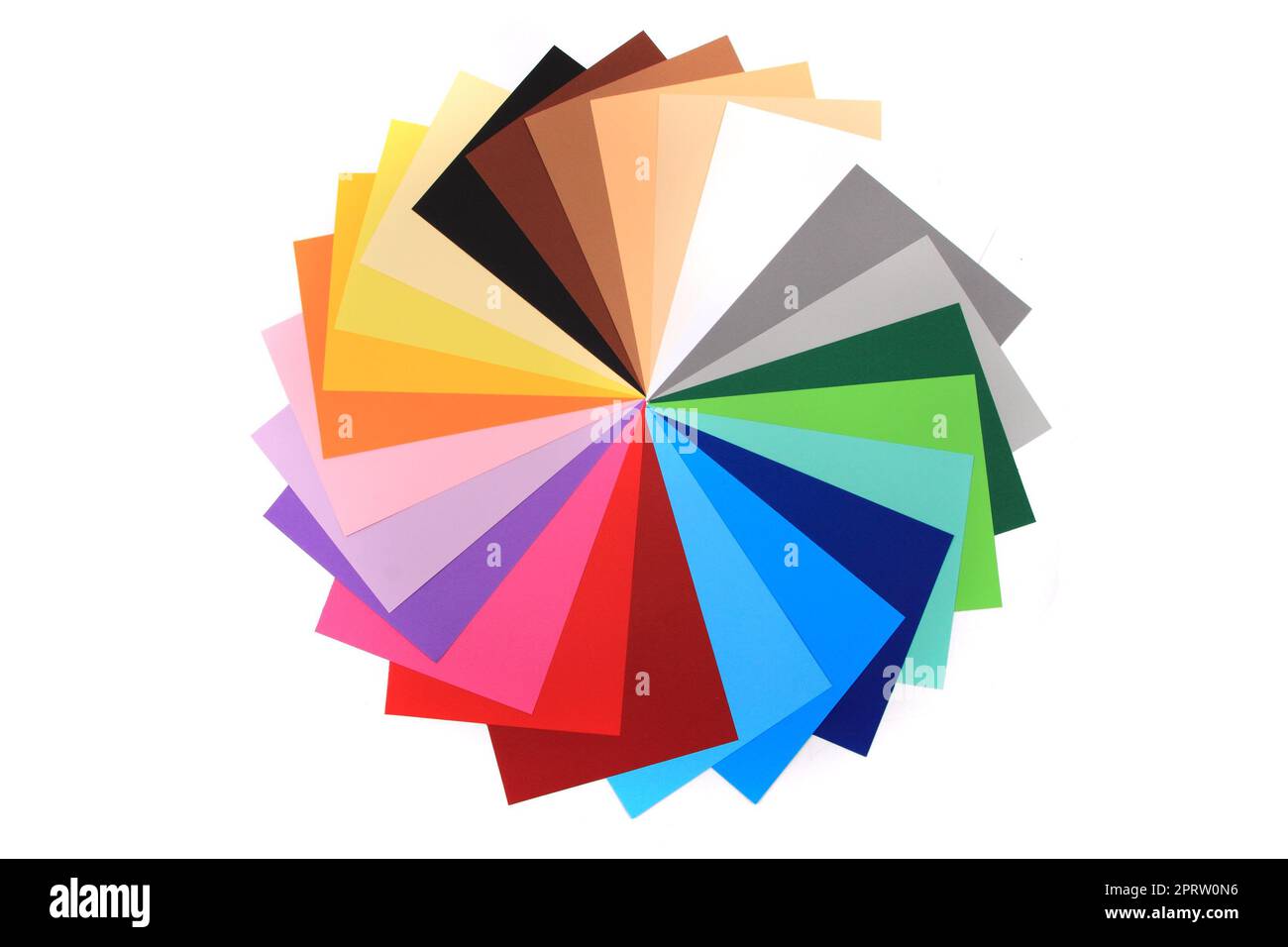 color papers as very nice and easy background Stock Photo - Alamy