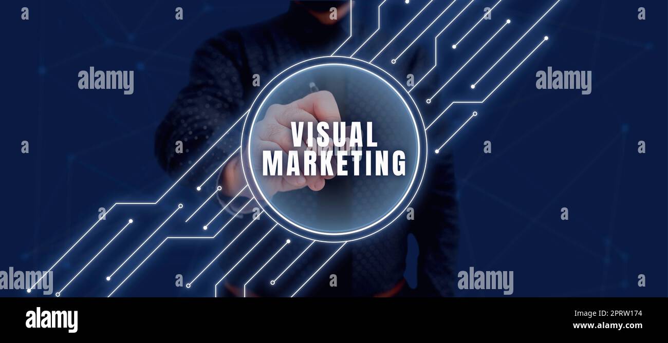 Inspiration showing sign Visual Marketing, Business showcase reduce ...