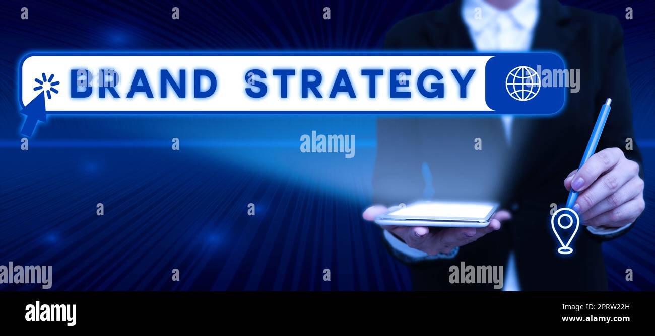 Conceptual caption Brand Strategy, Word Written on Extremely interested ...