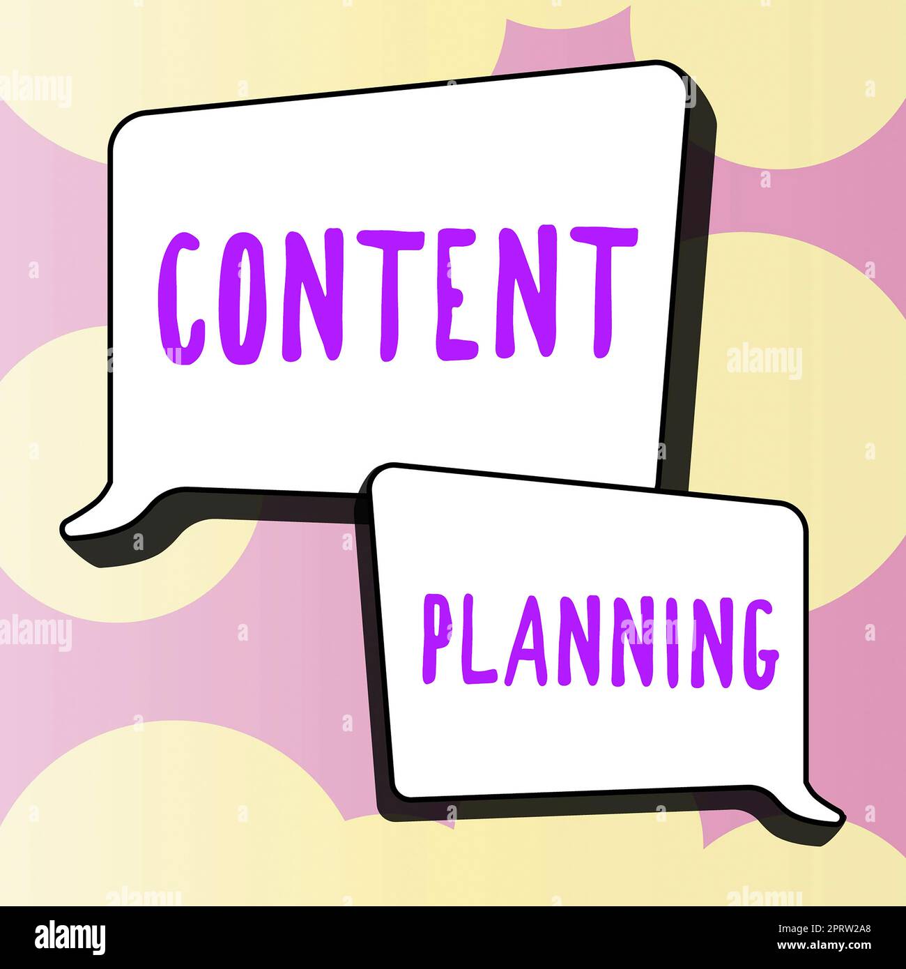 Handwriting text Content Planning, Concept meaning the protection ...