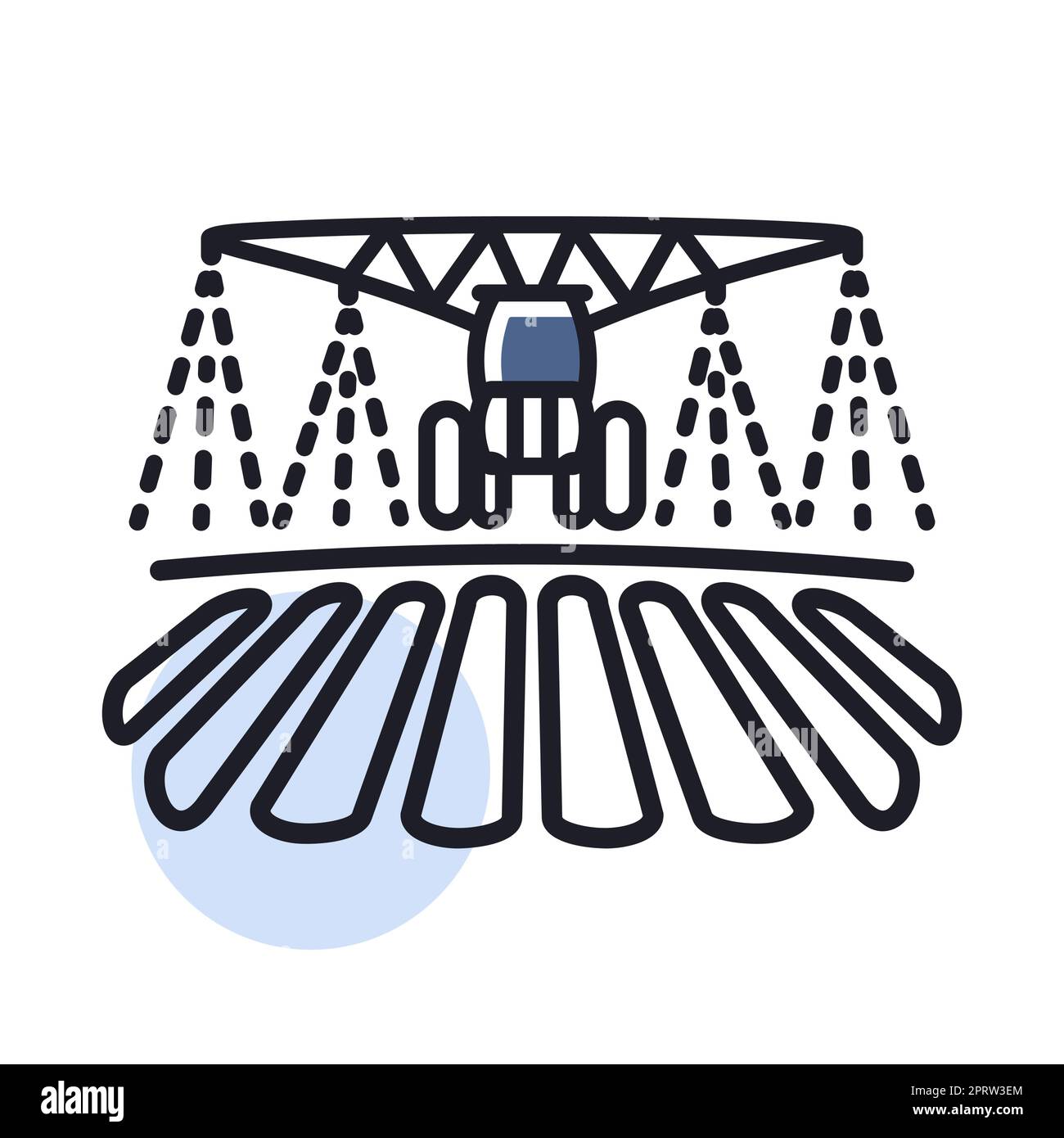 Agronomy watering Stock Vector Images - Alamy