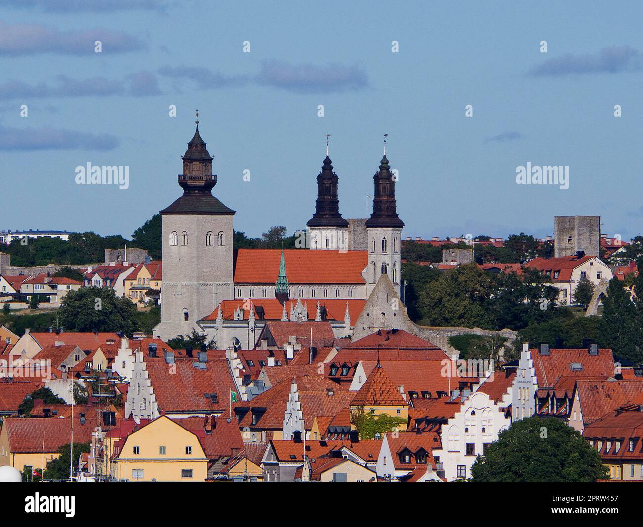 St karin cathedral visby hi-res stock photography and images - Alamy