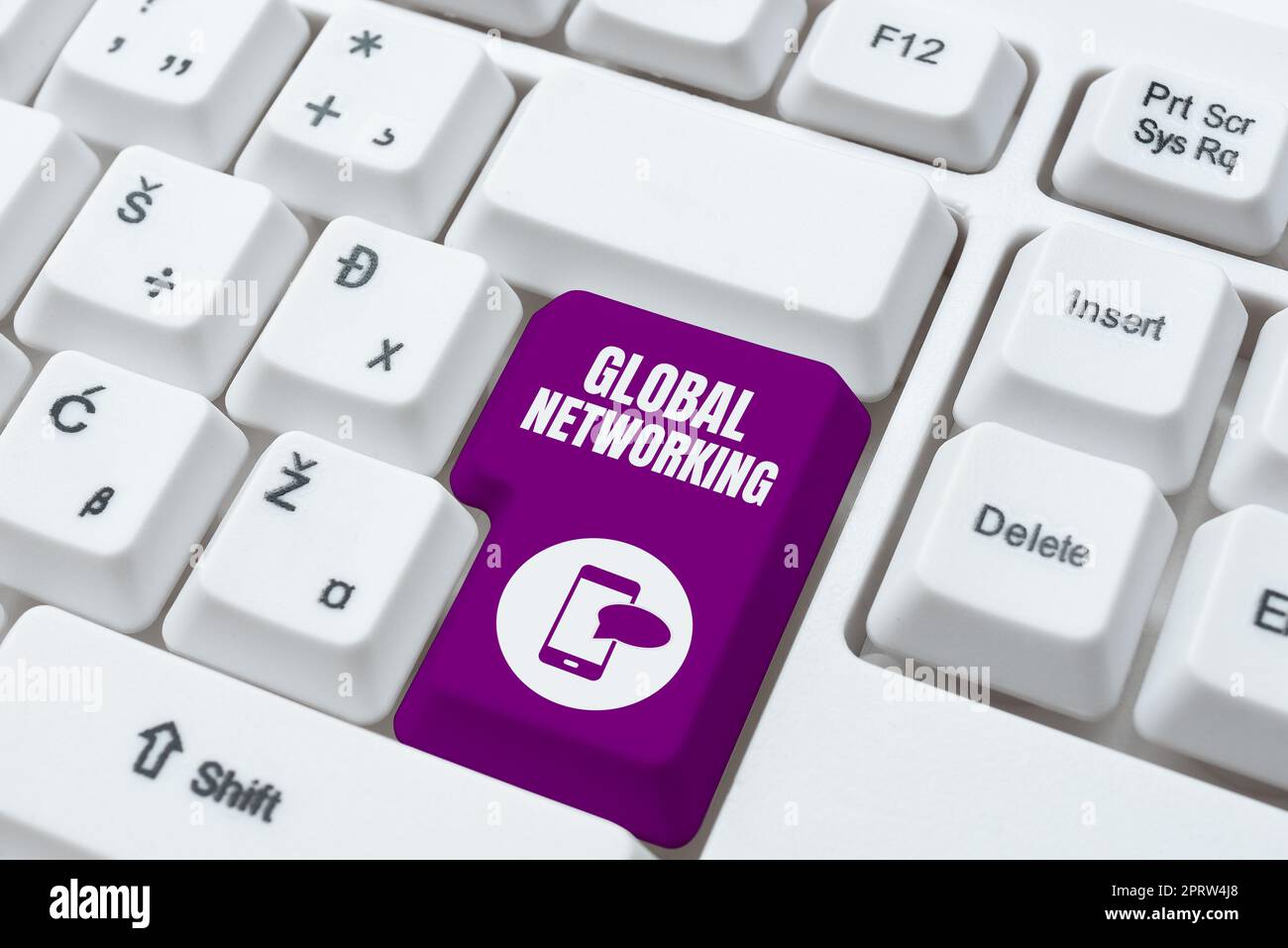 Inspiration showing sign Global NetworkingCommunication network which ...
