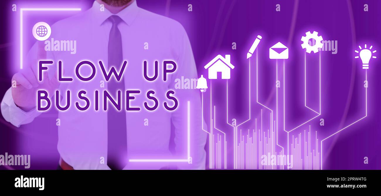 Conceptual caption Flow Up Businessmoney that is moving in and out of ...