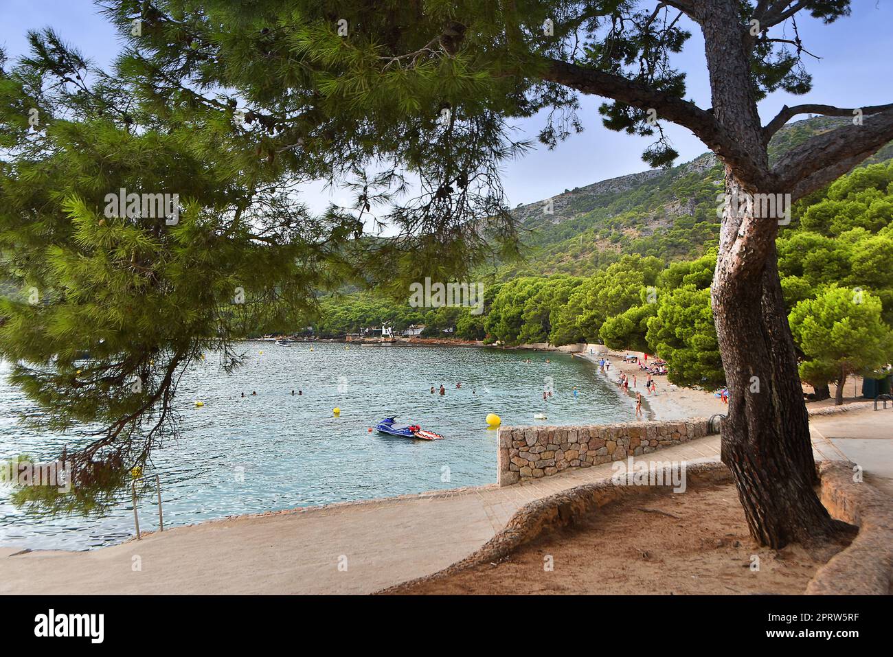 Playa de Formentor in pollenca on Mallorca Stock Photo - Alamy