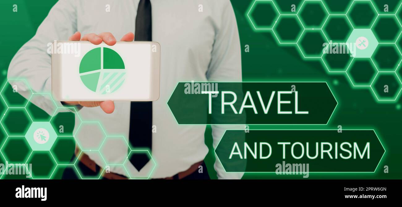 Text caption presenting Travel And TourismTemporary Movement of People ...