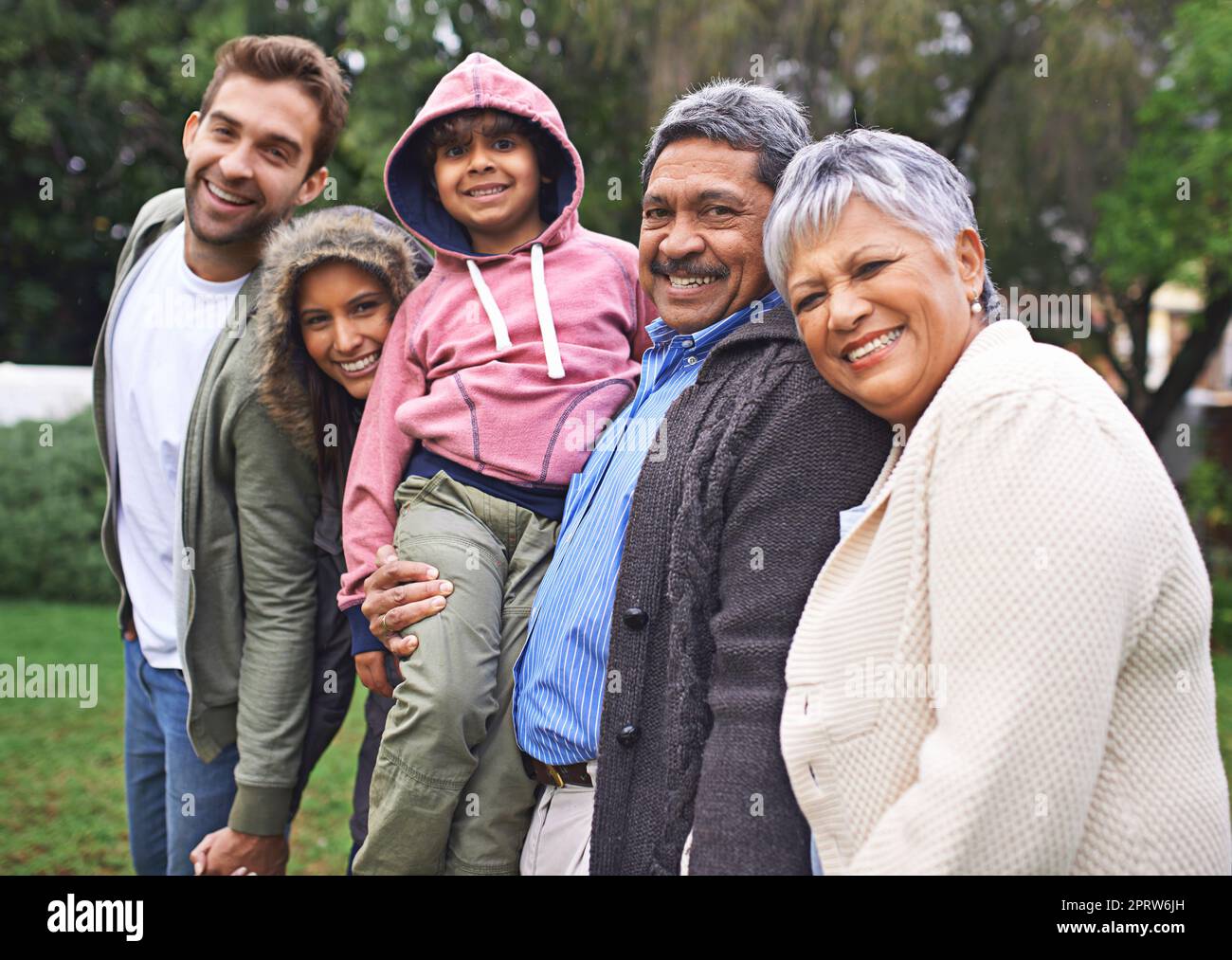 The love of a family makes life beautiful. a multi-generational family Stock Photo - Alamy