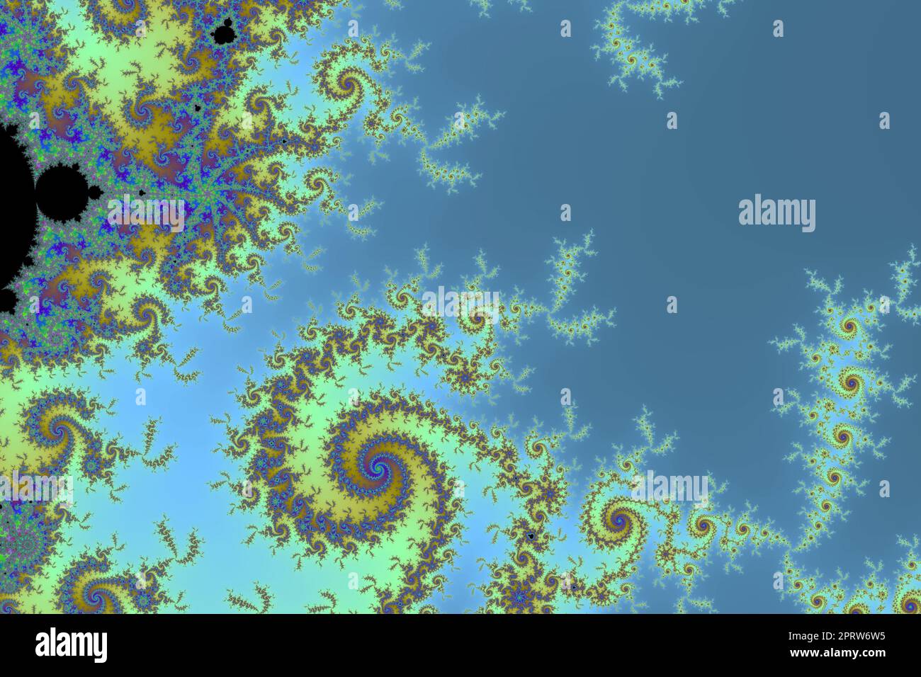 Zoom into the mandelbrot set hi-res stock photography and images - Alamy