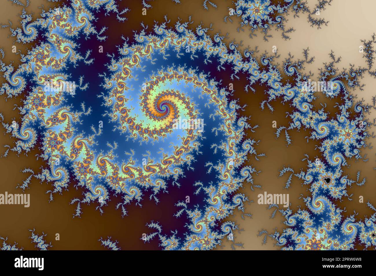 Zoom into the mandelbrot set hi-res stock photography and images - Alamy