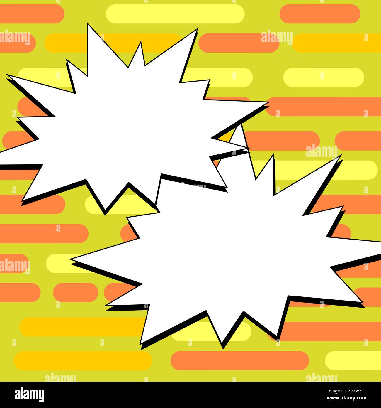 Design Drawing Of Some Comic Frames As Background With Speech Bubbles ...