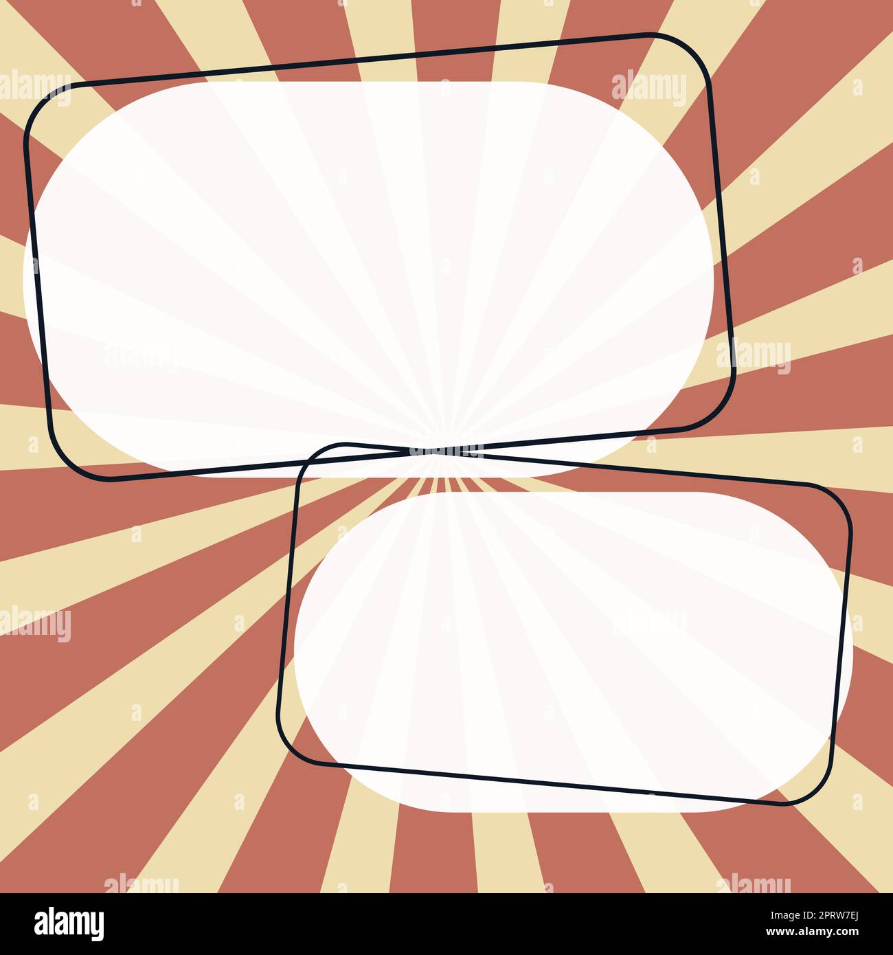 Design Drawing Of Some Comic Frames As Background With Speech Bubbles ...