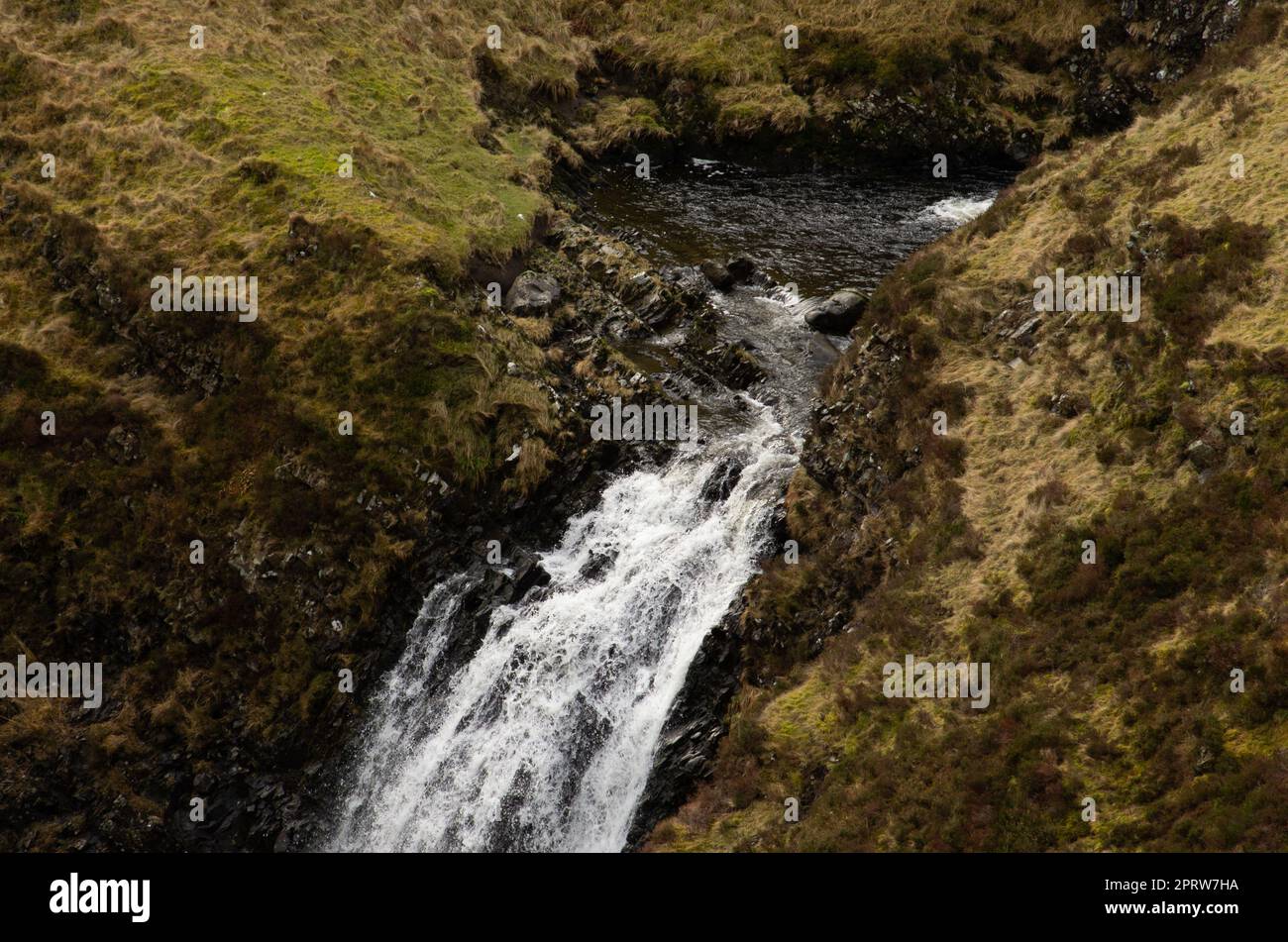 Grey Mare's Tail Waterfall Stock Photo - Alamy