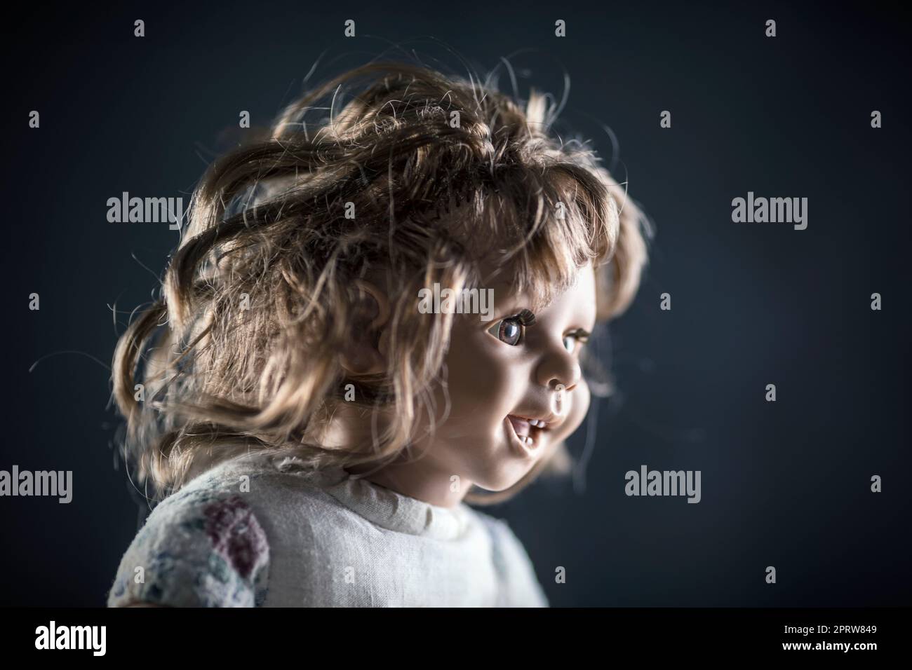 Vintage doll face on hi-res stock photography and images - Alamy
