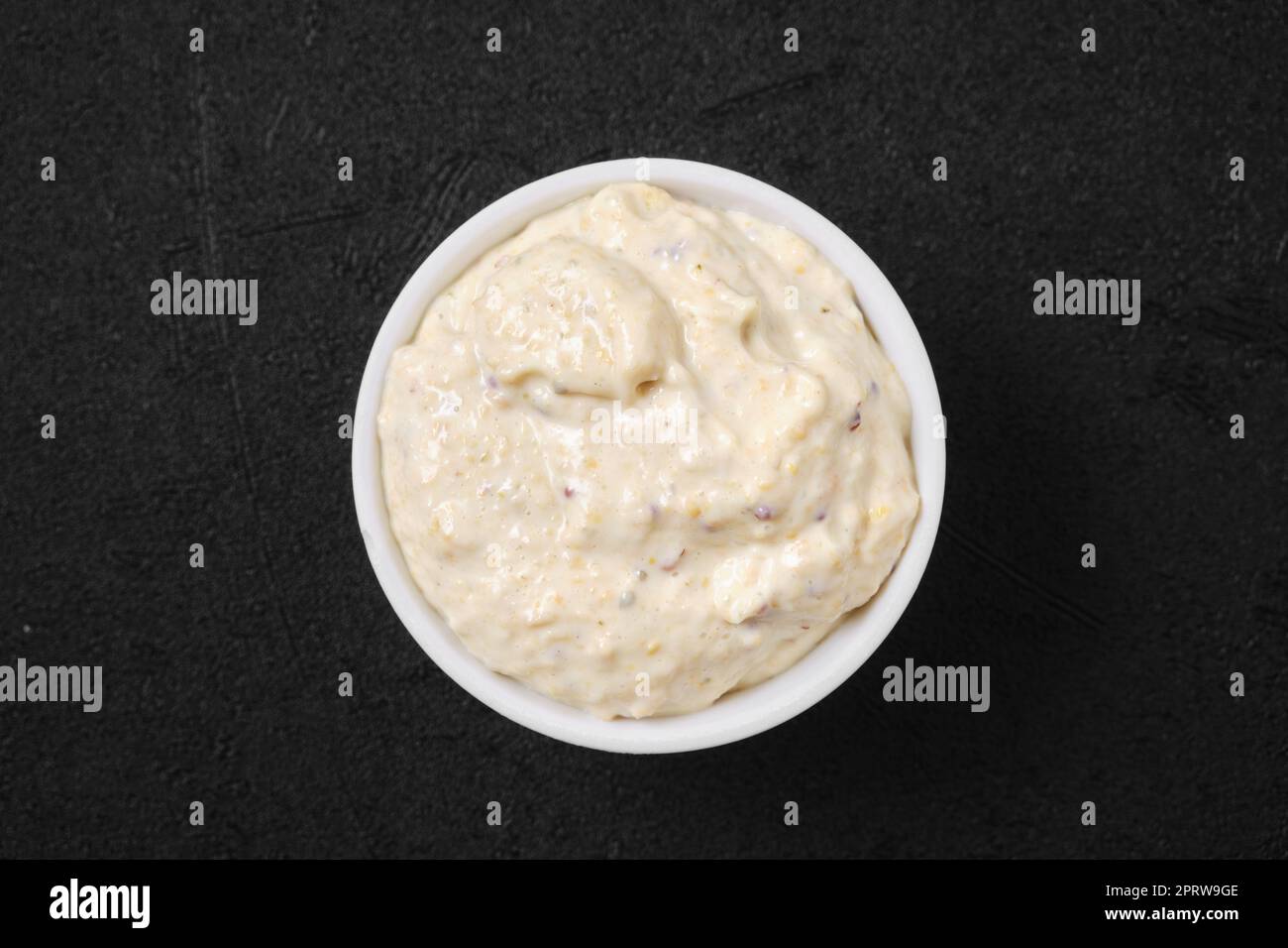 Sauce dip top view hi-res stock photography and images - Alamy