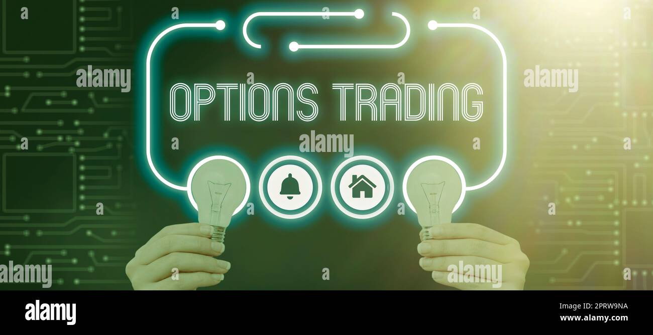 Writing displaying text Options TradingDifferent options to make goods ...