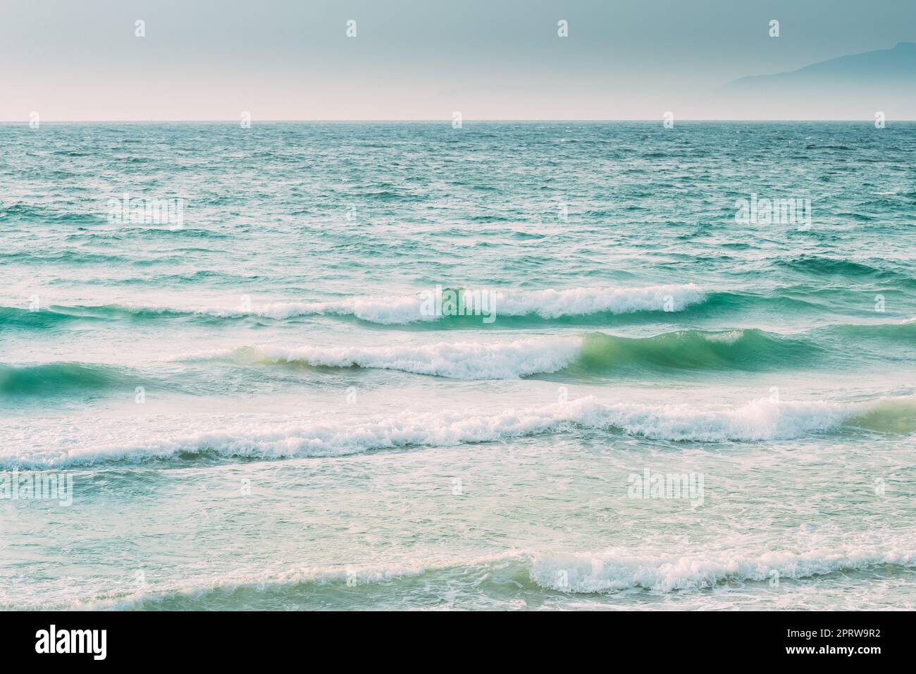 Riplpe Sea Ocean Water Surface With Small Waves Stock Photo - Alamy