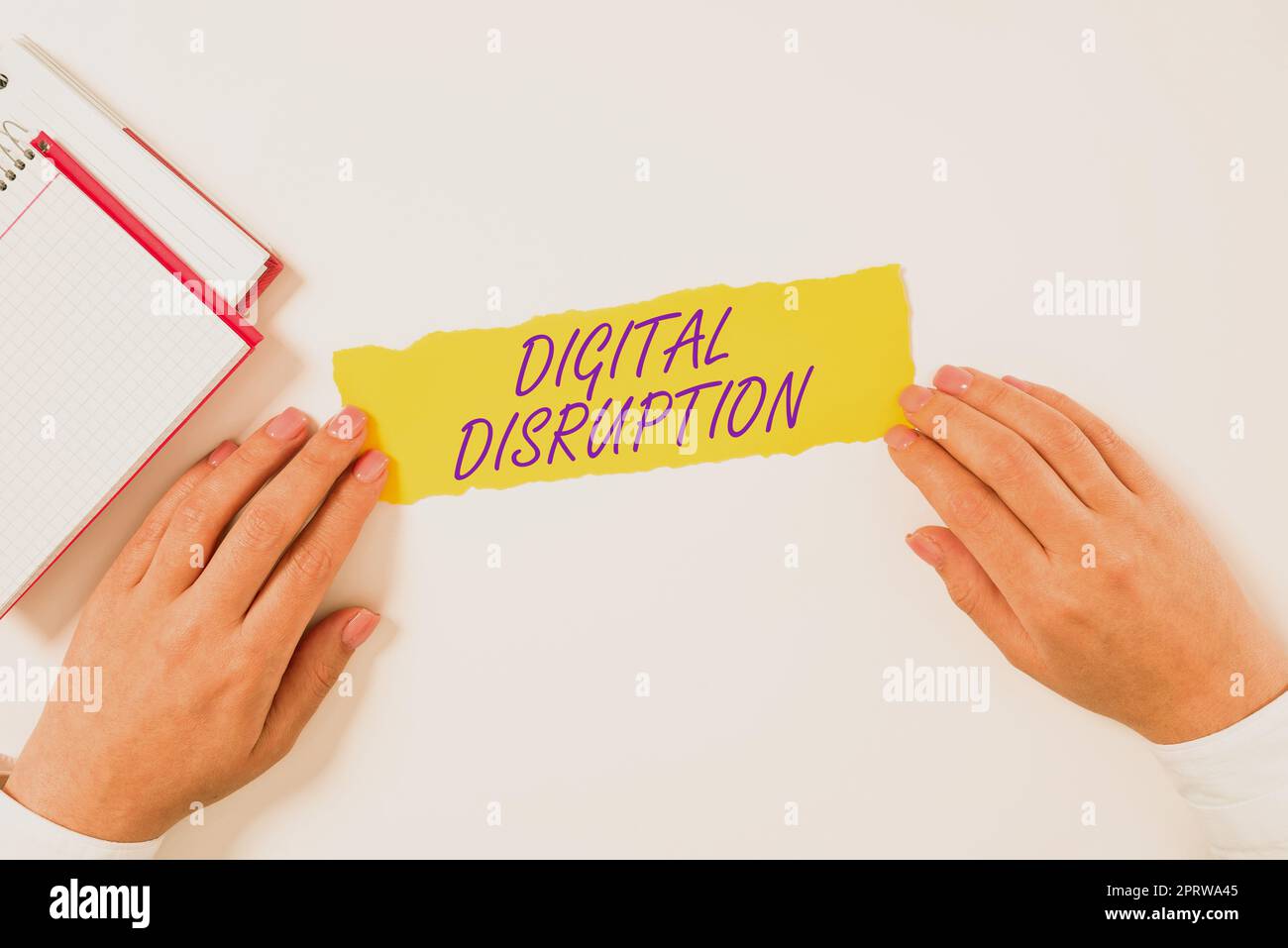 Conceptual display Digital DisruptionChanges that affect technology ...
