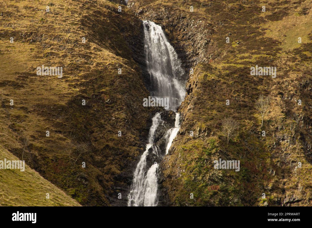 Grey Mare's Tail Waterfall Stock Photo - Alamy