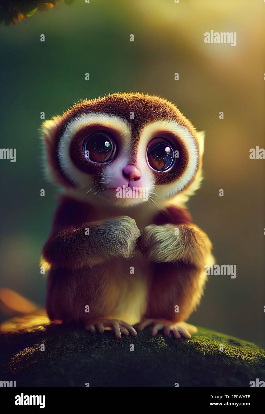 Cute Baby Slow Loris