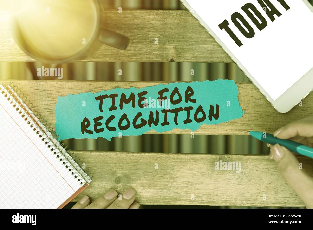 Inspiration showing sign Time For Recognition, Conceptual photo ...