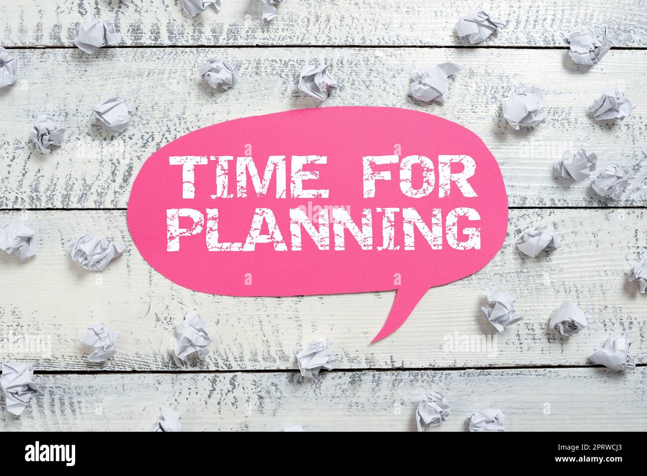 Text caption presenting Time For PlanningSetting up for things to do ...