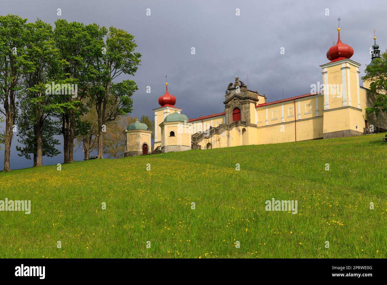 Monastery of the Mother of God Hedec, Eastern Bohemia, Czech Republic ...