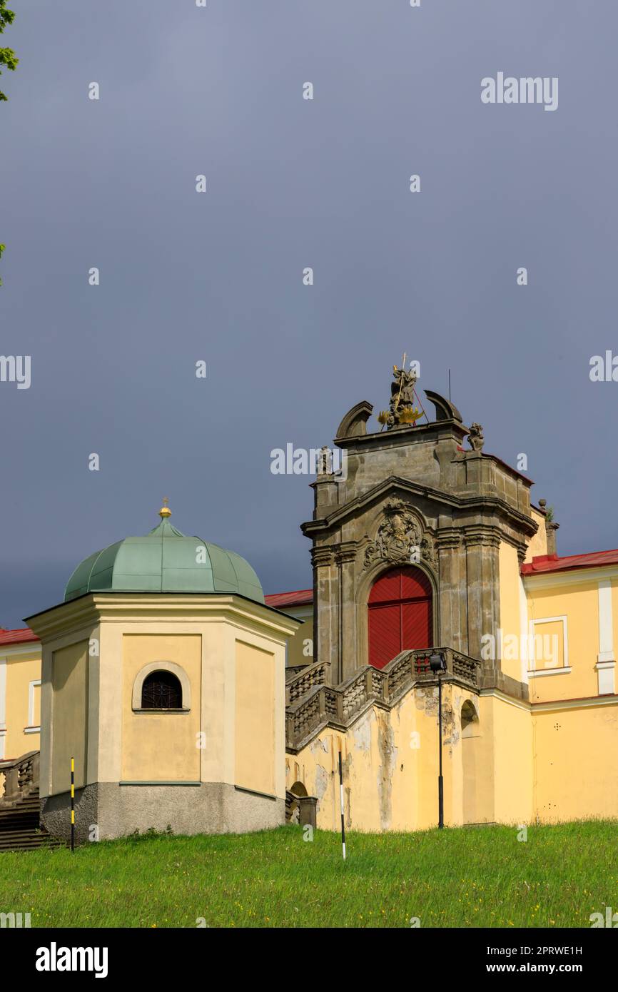 Monastery of the Mother of God Hedec, Eastern Bohemia, Czech Republic ...