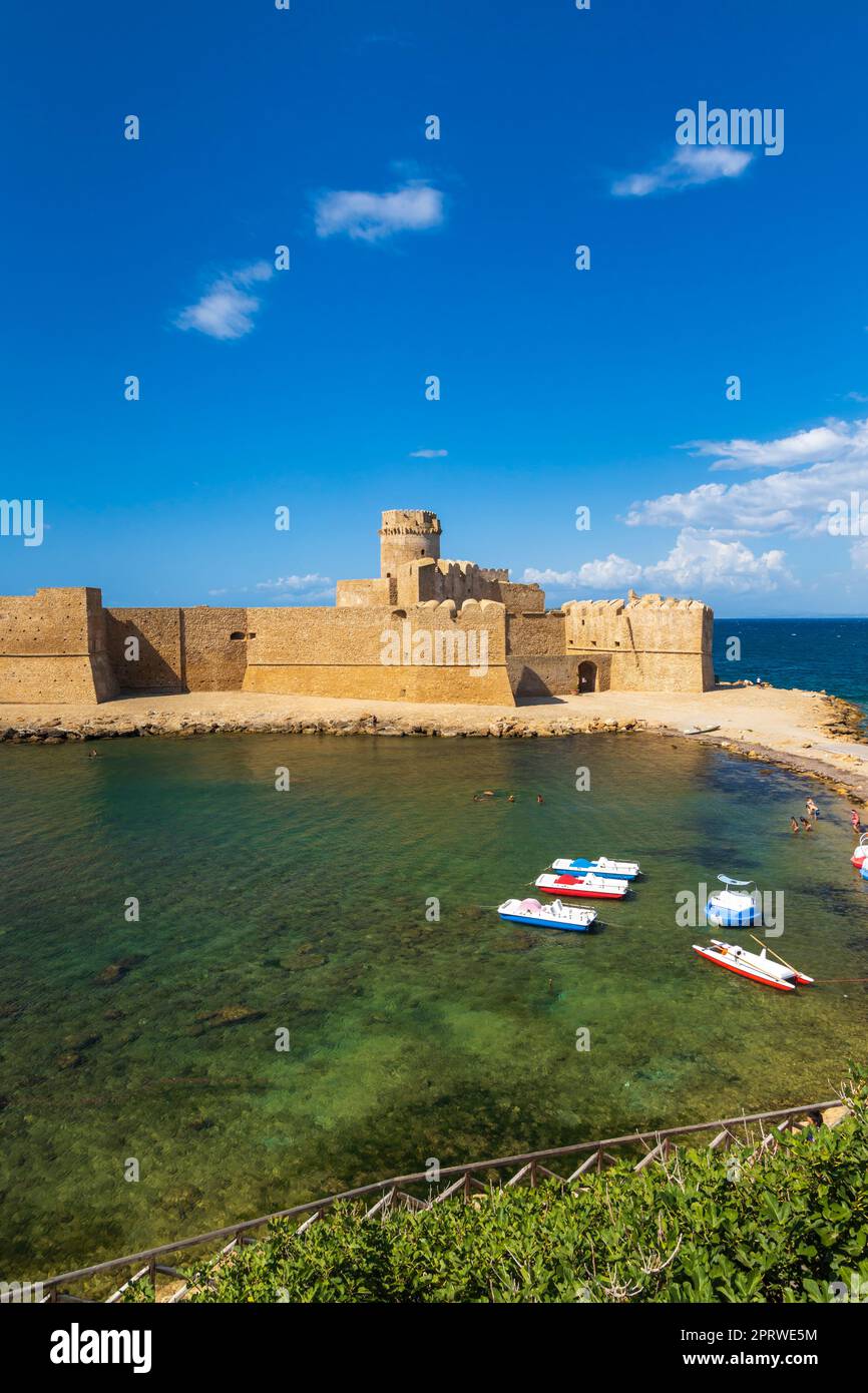 Castle in Isola di Capo Rizzuto, Province of Crotone, Calabria, Italy ...