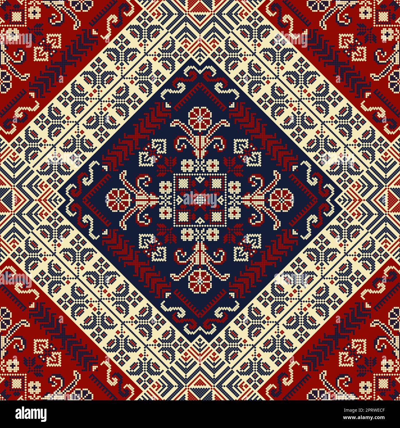 Decorative Palestinian pattern 16 Stock Vector Image & Art - Alamy