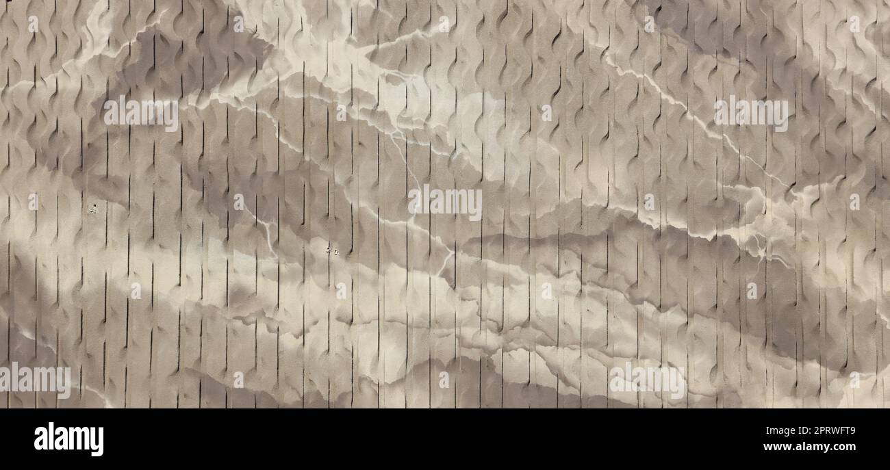 pattern yellow color of ancient style design decorative uneven cracked ...