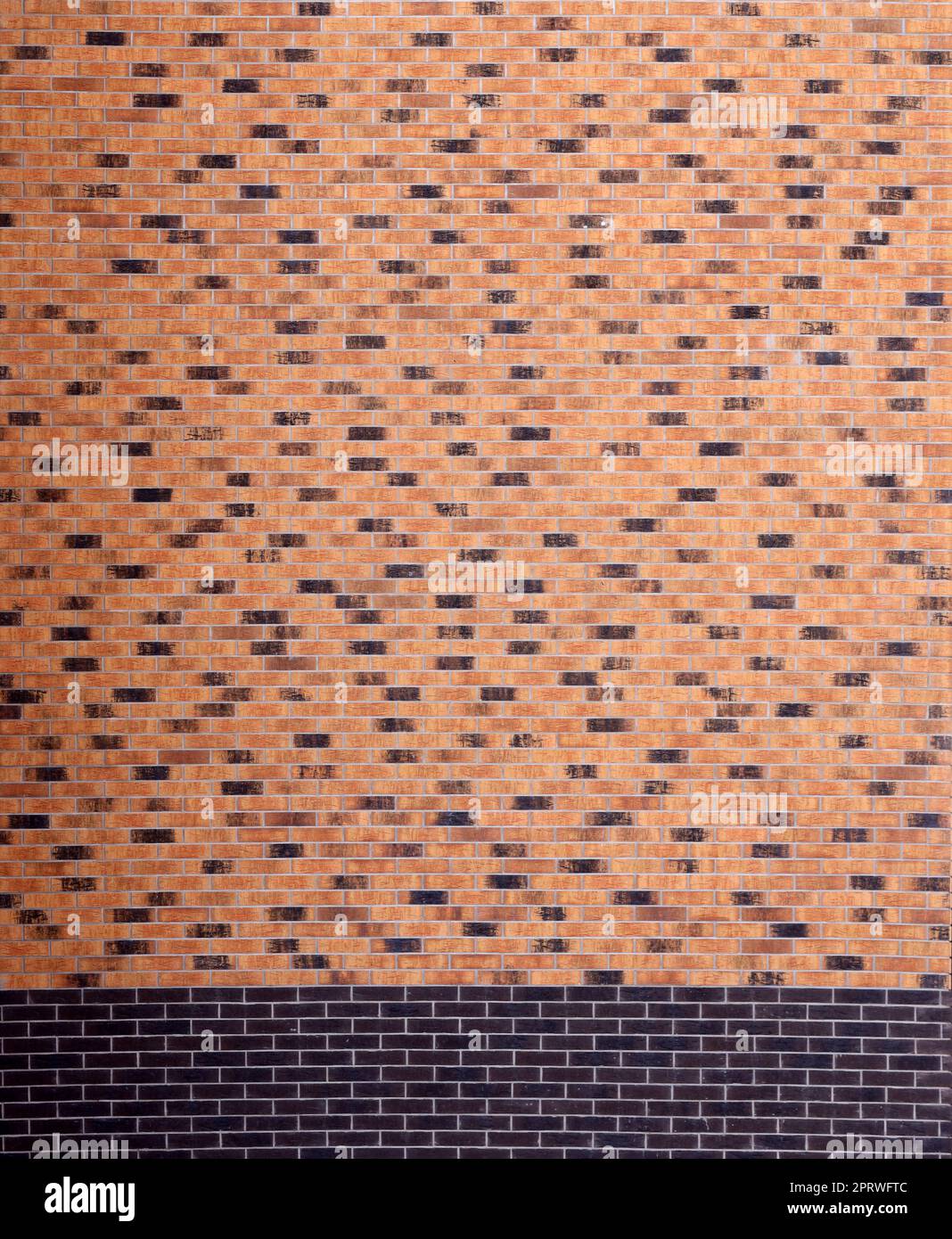 Dark brick wall pattern with chaotic masonry order. Background texture ...