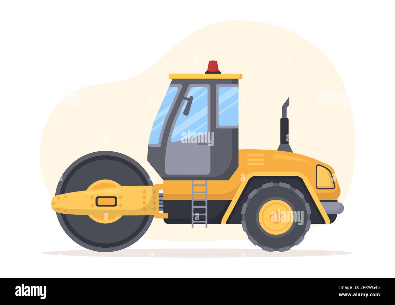 Road Construction and Highway Maintenance Workers Working on Asphalt ...