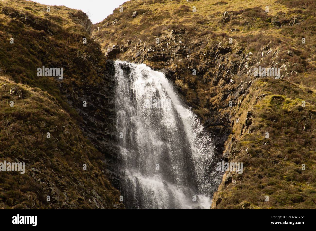 Grey Mare's Tail Waterfall Stock Photo - Alamy