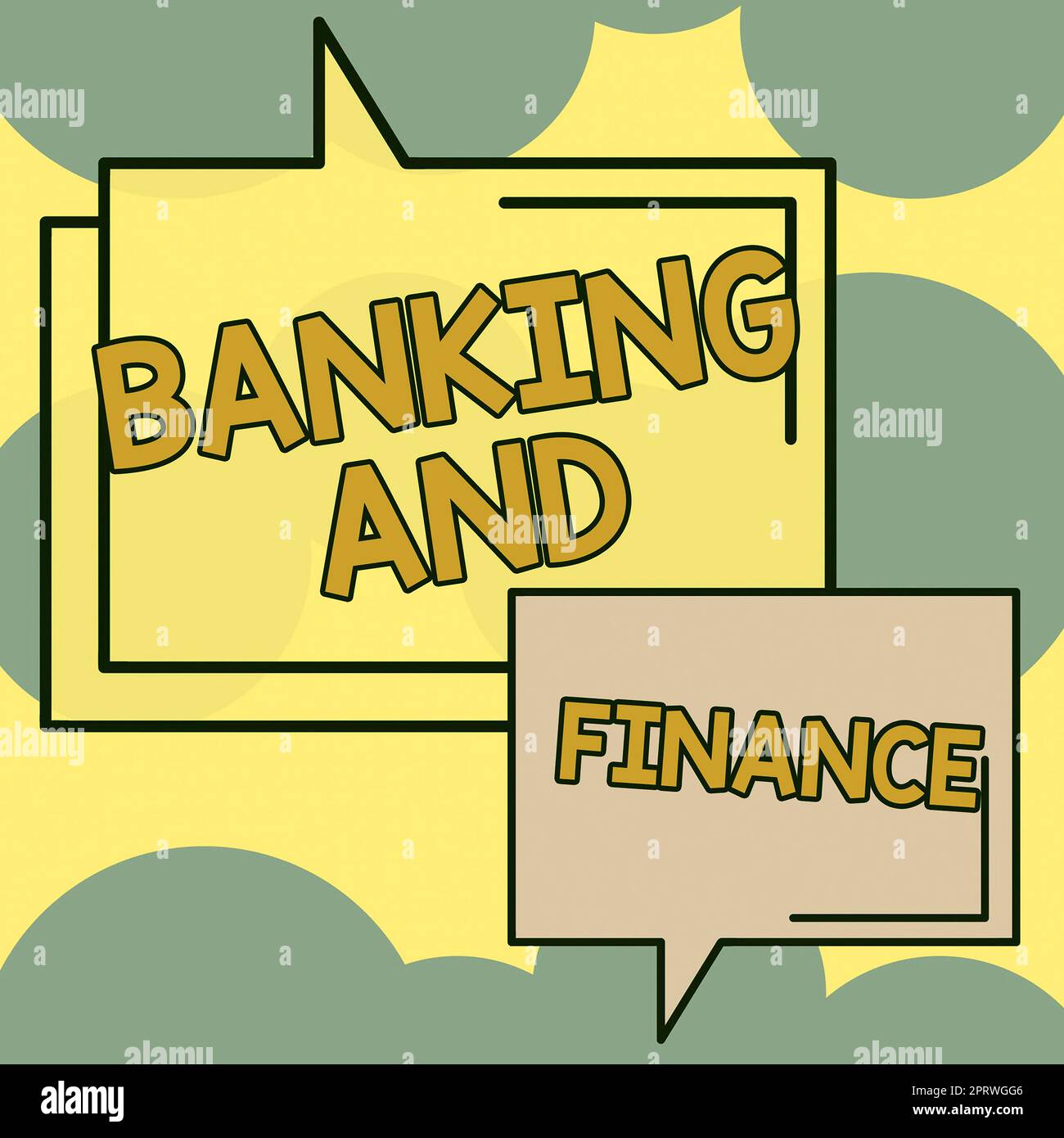 Conceptual caption Banking And Finance, Word Written on financial and ...