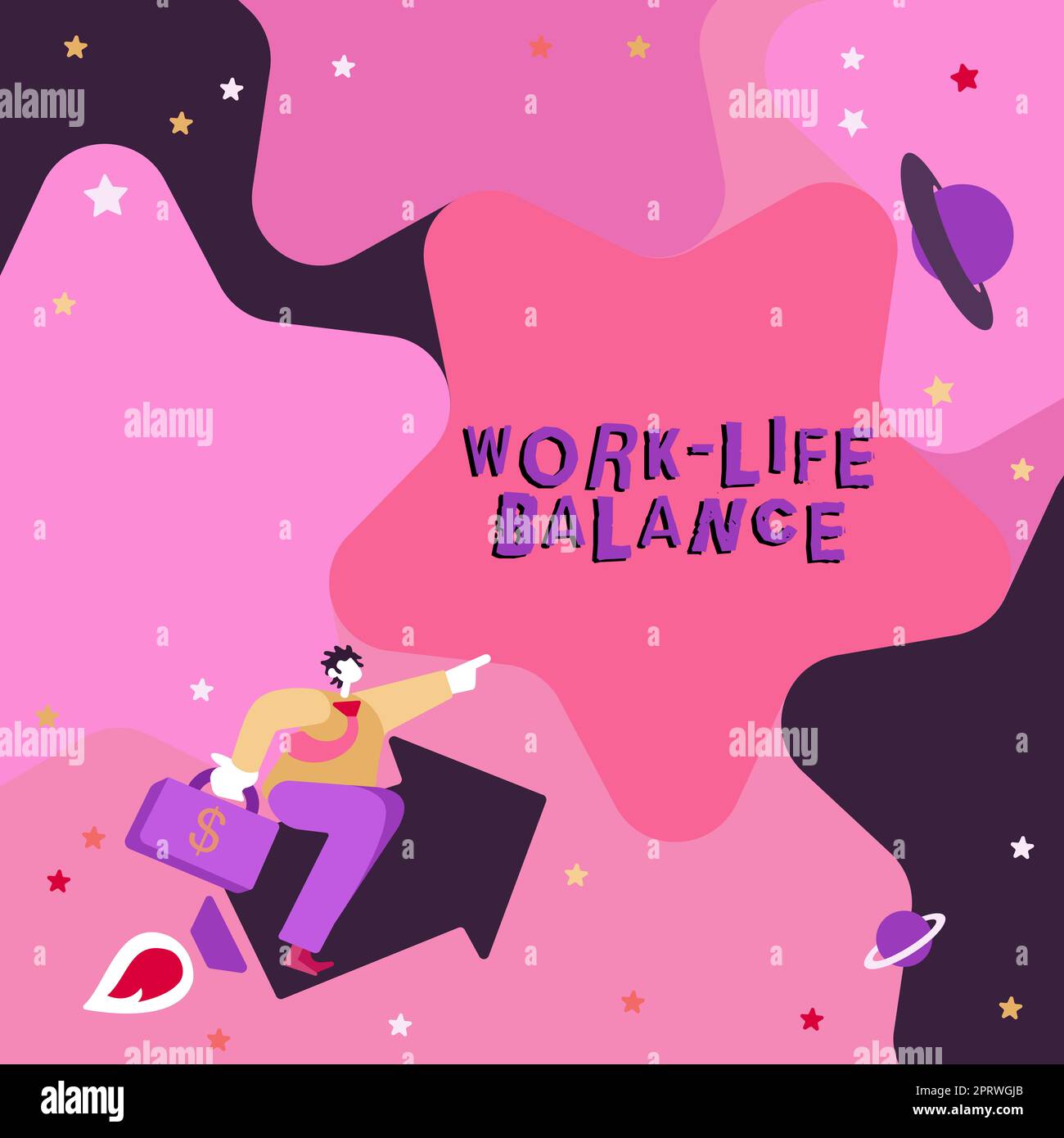Writing displaying text Work Life Balance, Business idea formal ...