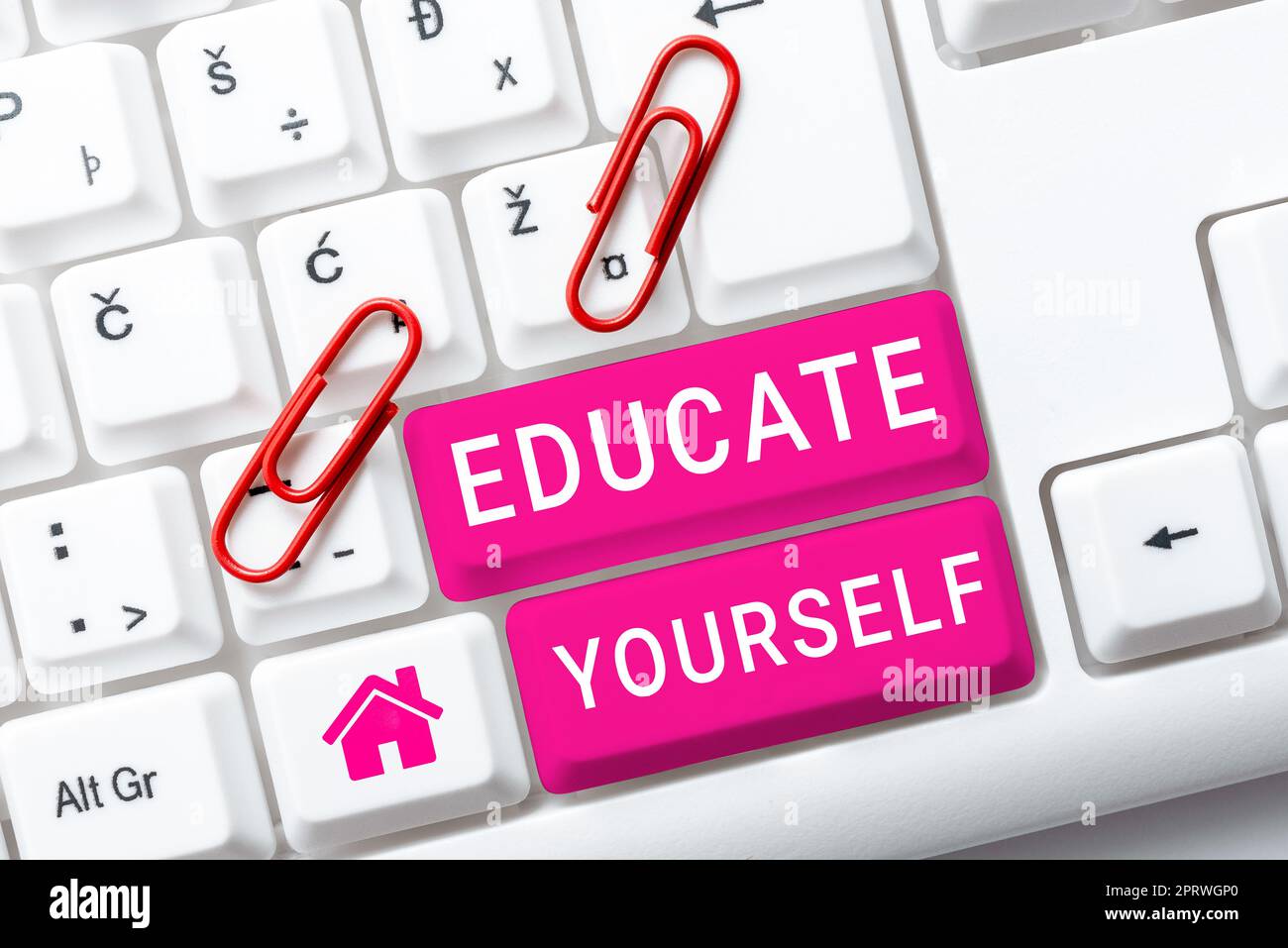 Inspiration showing sign Educate Yourself, Internet Concept producing ...