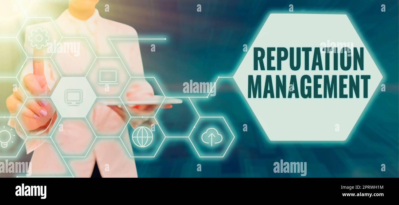Conceptual caption Reputation Management. Internet Concept Influence ...