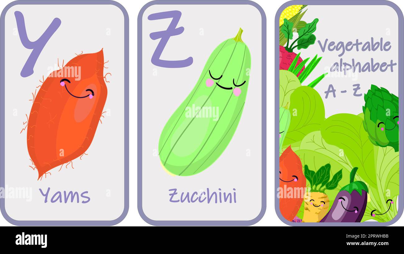 Illustration with funny characters. Children s font in cartoon style ...