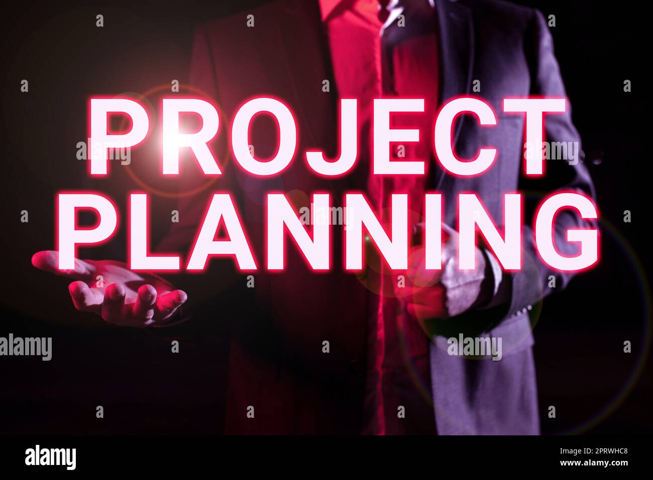 Text caption presenting Project Planningschedules such as Gantt charts ...