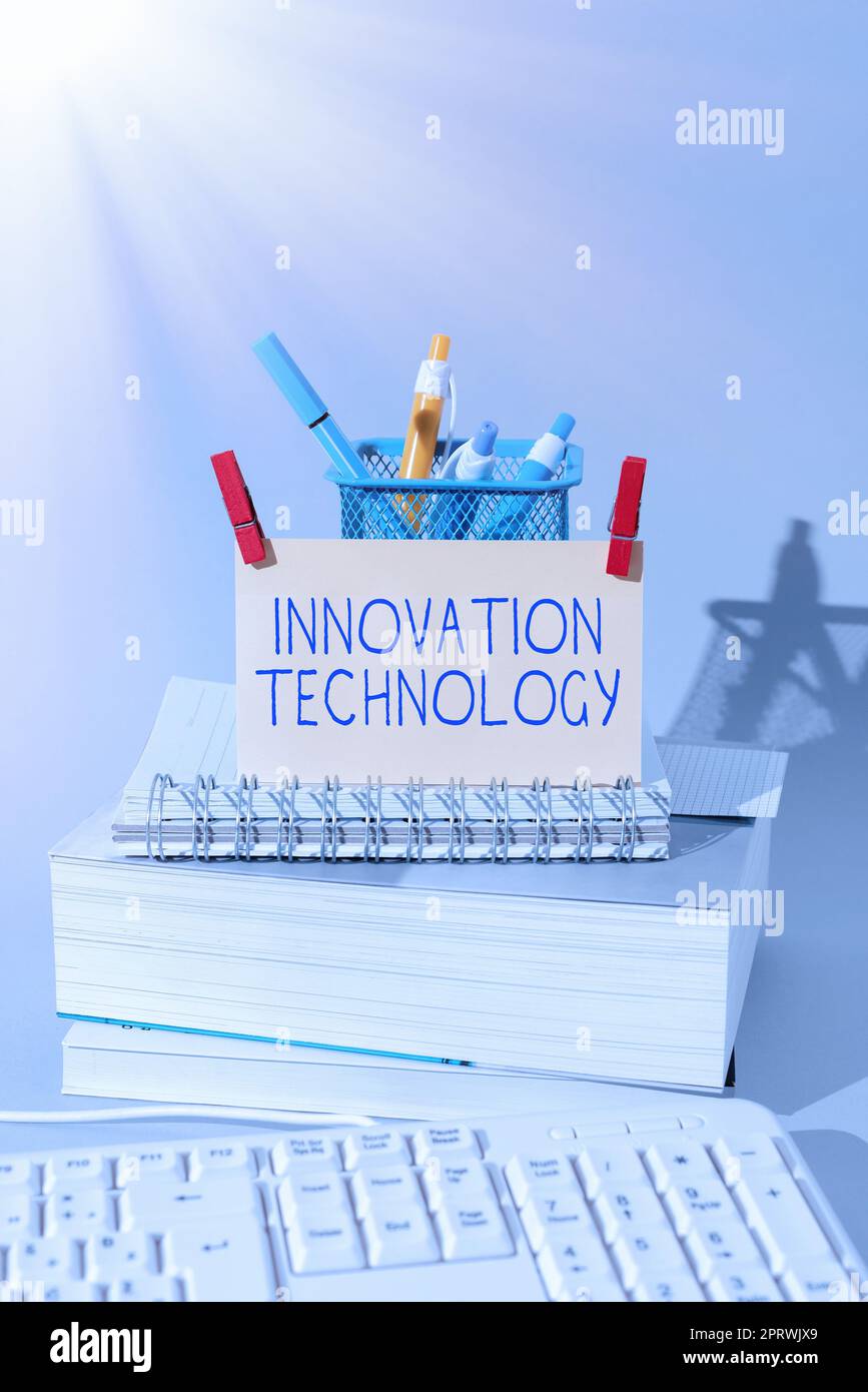 Technology word hi-res stock photography and images - Alamy