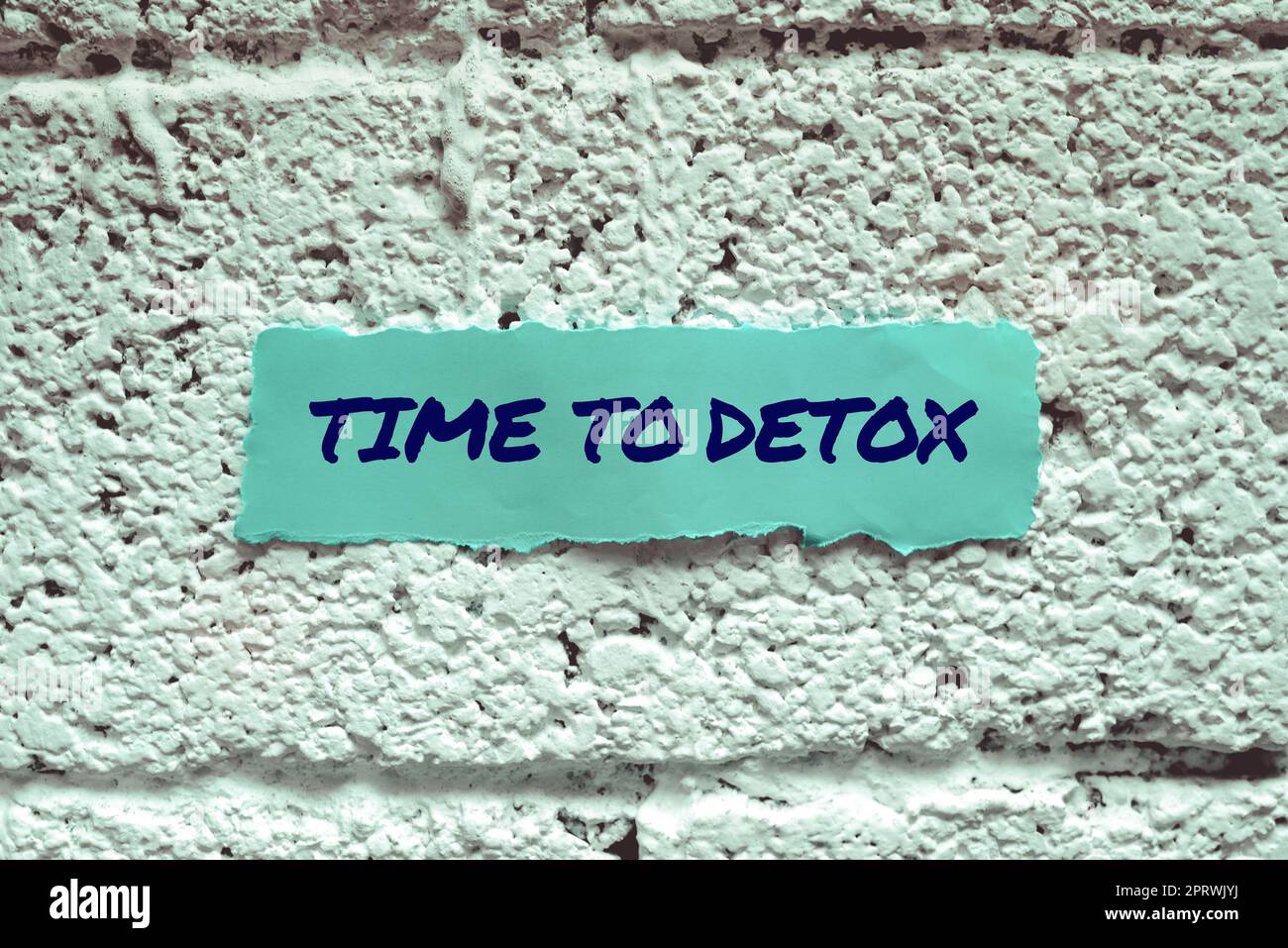 Conceptual display Time To Detox. Business idea Moment for Diet ...