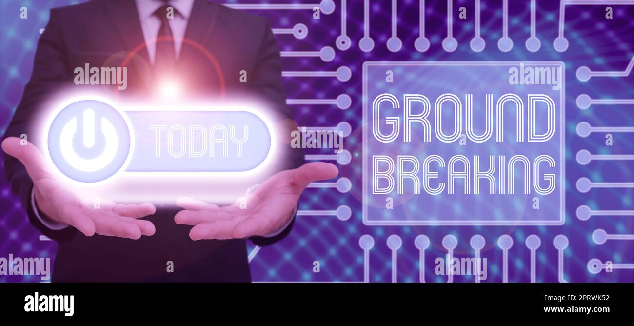 Conceptual display Ground BreakingVery new and a big change from other ...