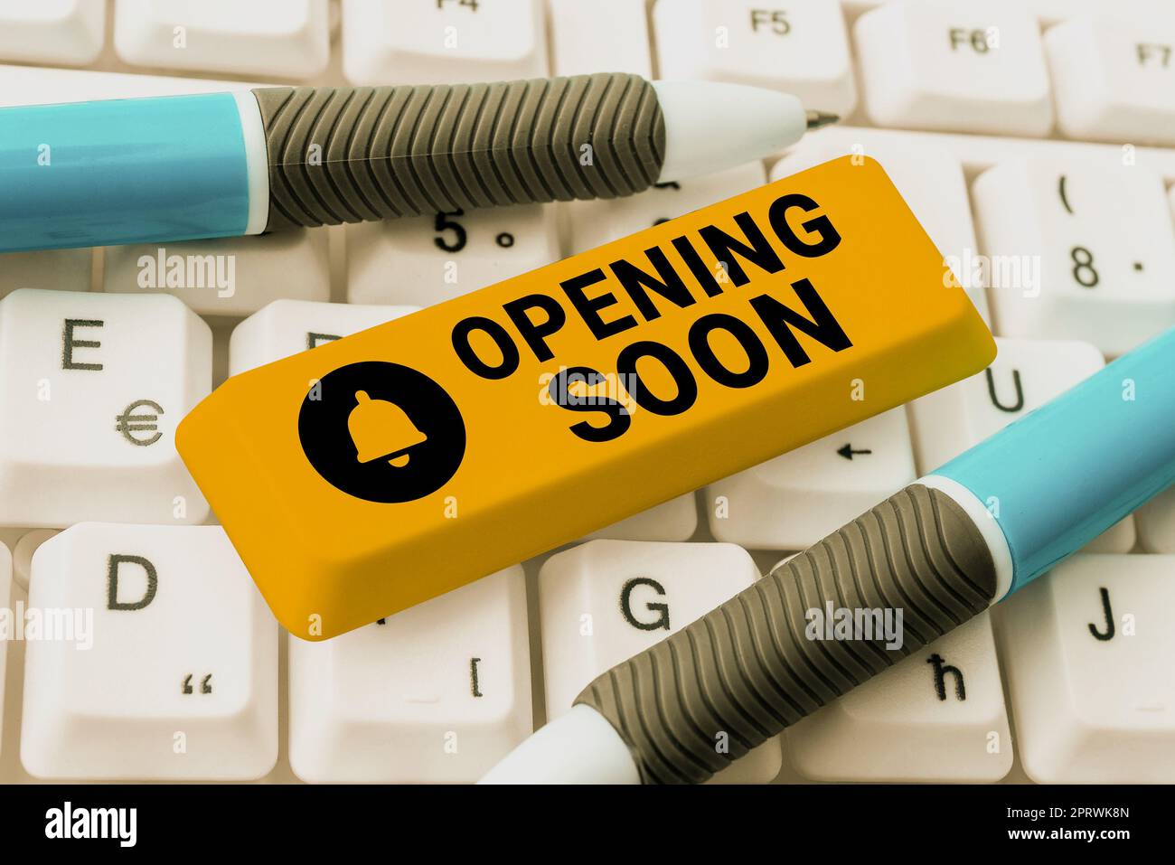 Text caption presenting Opening Soon. Business overview Going to be ...