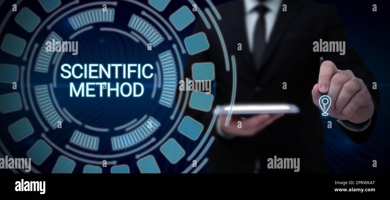 Text showing inspiration Scientific MethodPrinciples Procedures for the ...