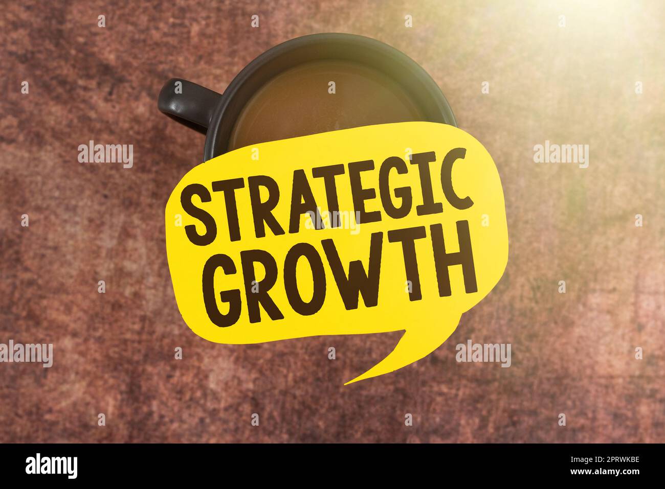 Writing displaying text Strategic Growthcreate plan or schedule to ...